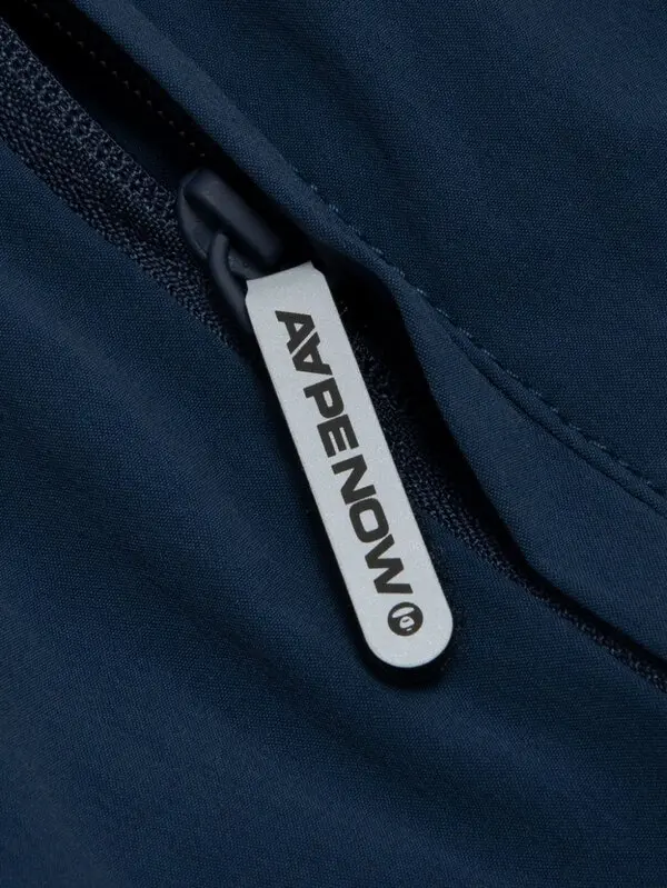 AAPE BY *A BATHING APE Logo-appliqué Cargo Trousers - Blue
