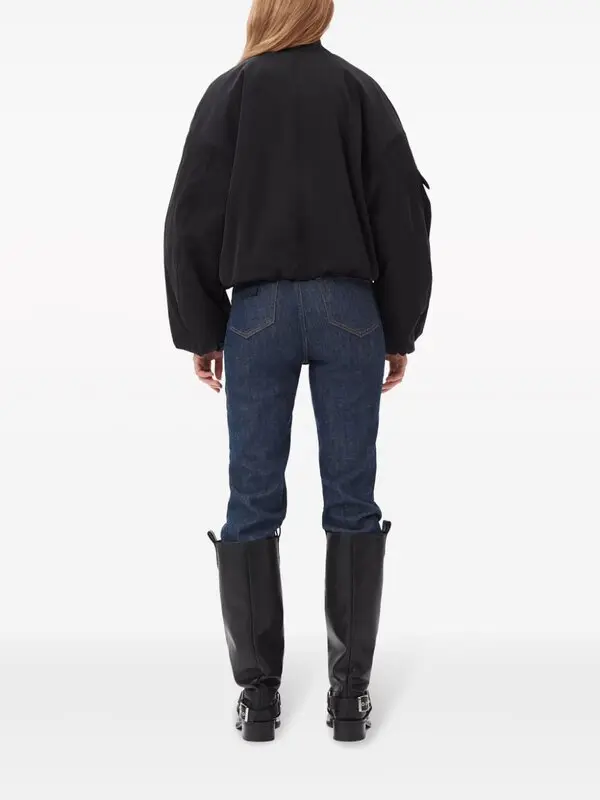 GANNI Drop-shoulder Bomber Jacket