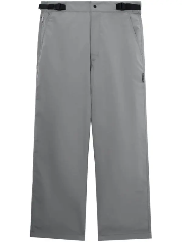 Izzue Wide-leg Trousers - Grey