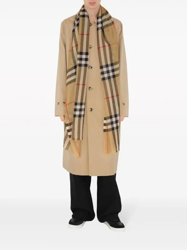 Burberry Check-print Scarf