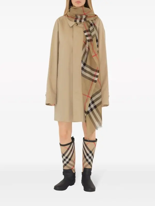 Burberry Check-print Scarf