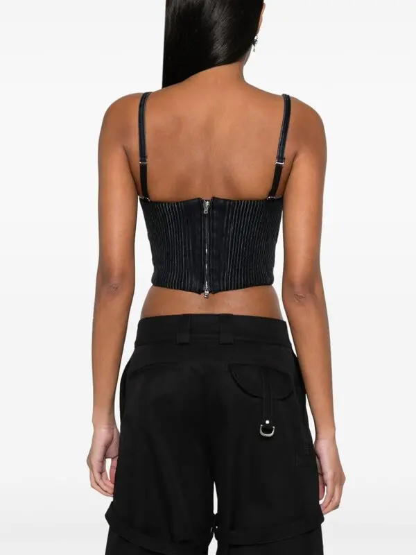 Amiri Corset Crop Top