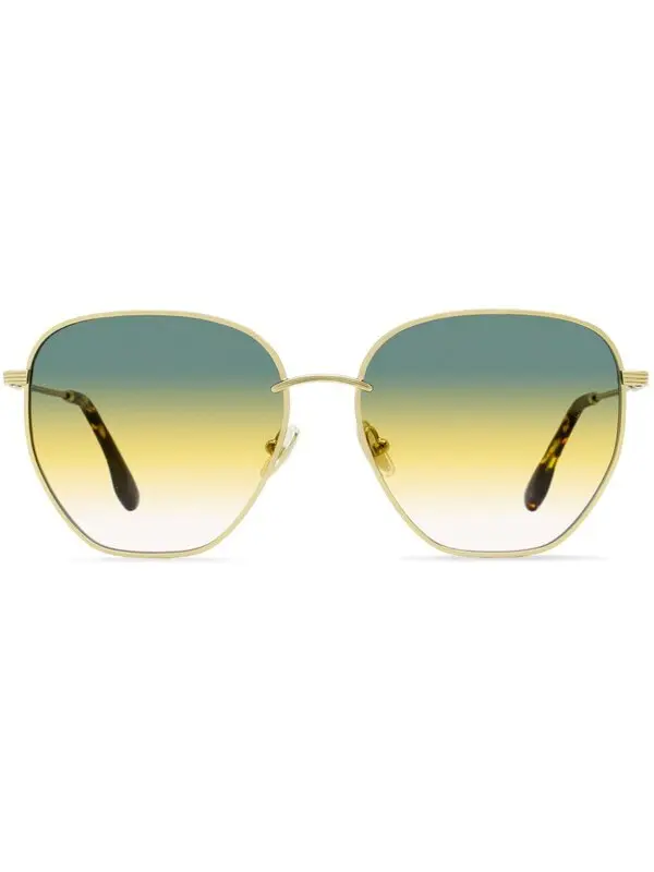 Victoria Beckham Tea Cup Round-frame Sunglasses