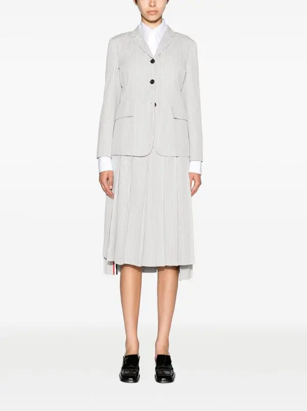 Thom Browne 4-bar Cotton Poplin Shirt