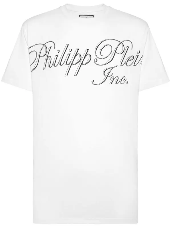 Philipp Plein Logo-print Cotton T-shirt - White