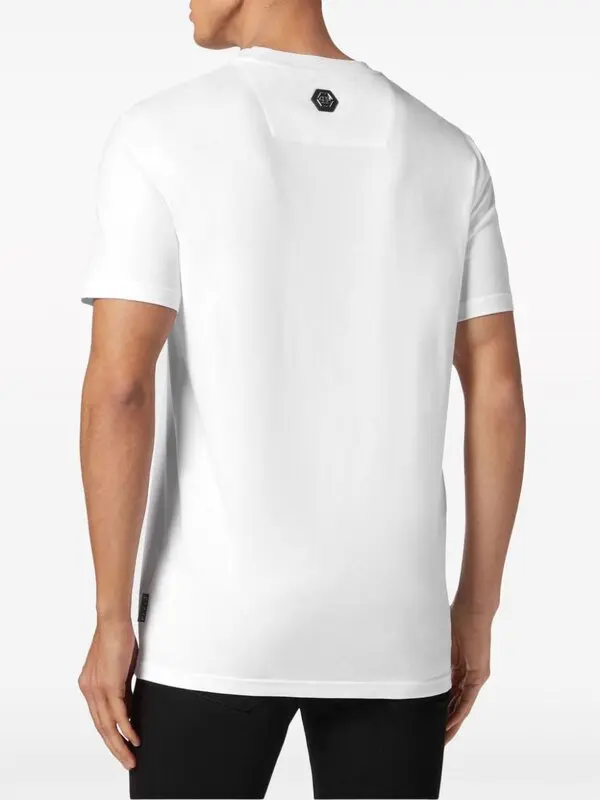 Philipp Plein Logo-print Cotton T-shirt - White