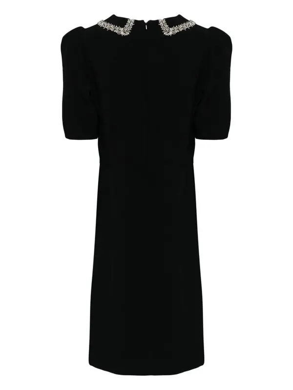 Dice Kayek Crystal-embellished Mini Dress