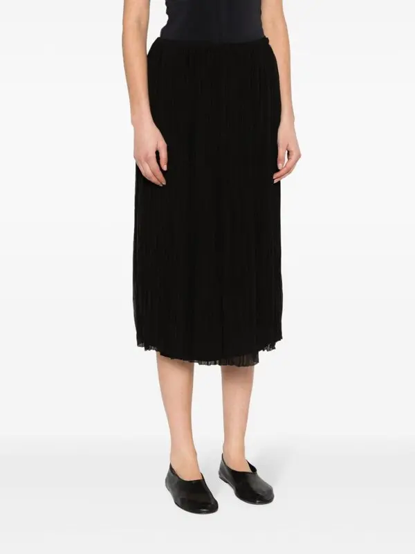 Fabiana Filippi Plissé Midi Skirt