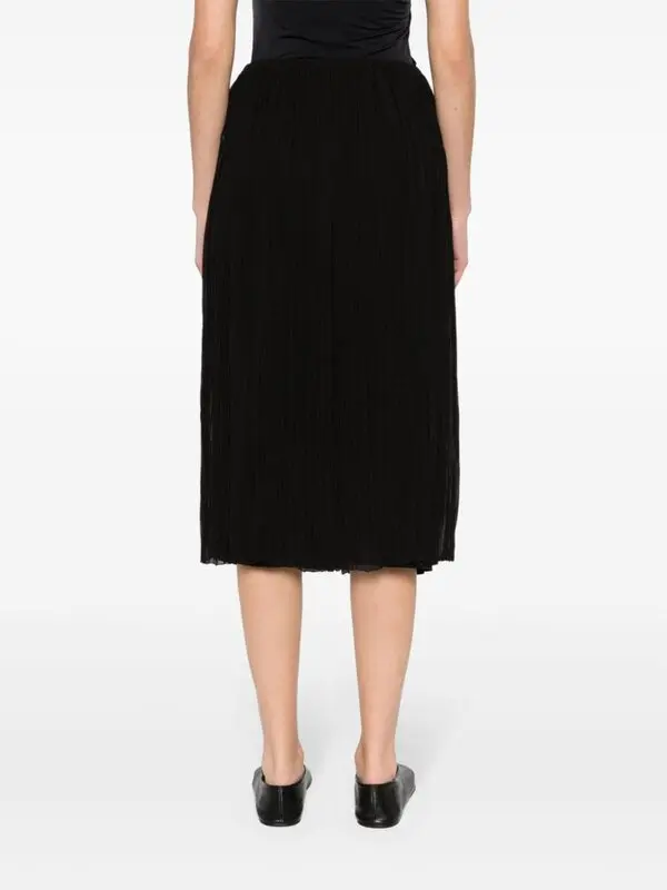 Fabiana Filippi Plissé Midi Skirt