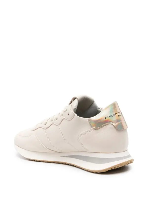 Philippe Model Trpx Panelled Sneakers - Neutrals