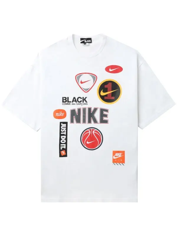 Comme Des Garçons X Nike Logo-print T-shirt