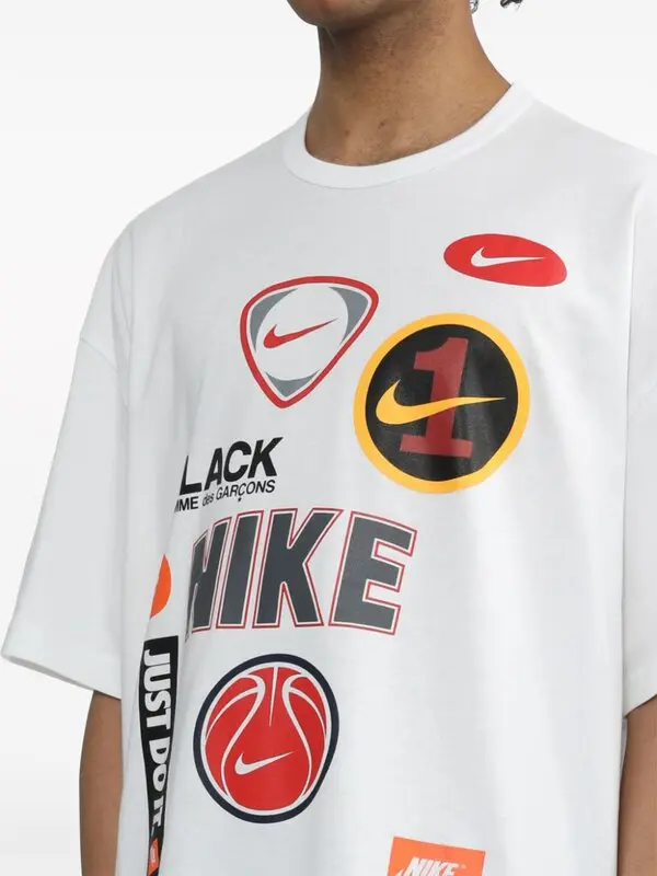 Comme Des Garçons X Nike Logo-print T-shirt