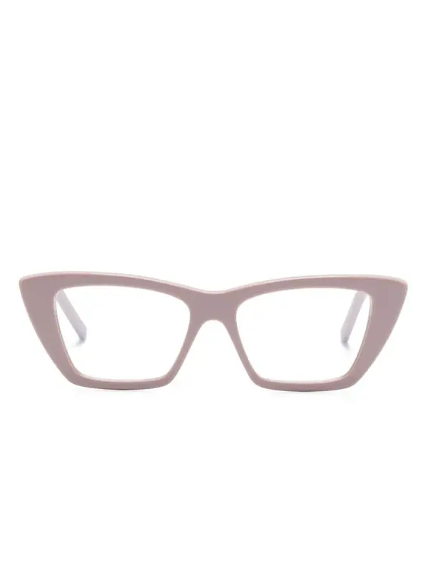 Saint Laurent Sl 276 Mica Cat-eye Glasses - Pink