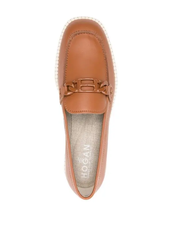 Hogan Leather Loafers