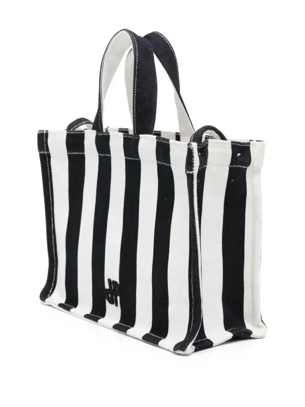 PATOU Small Jp Canvas Tote Bag - White