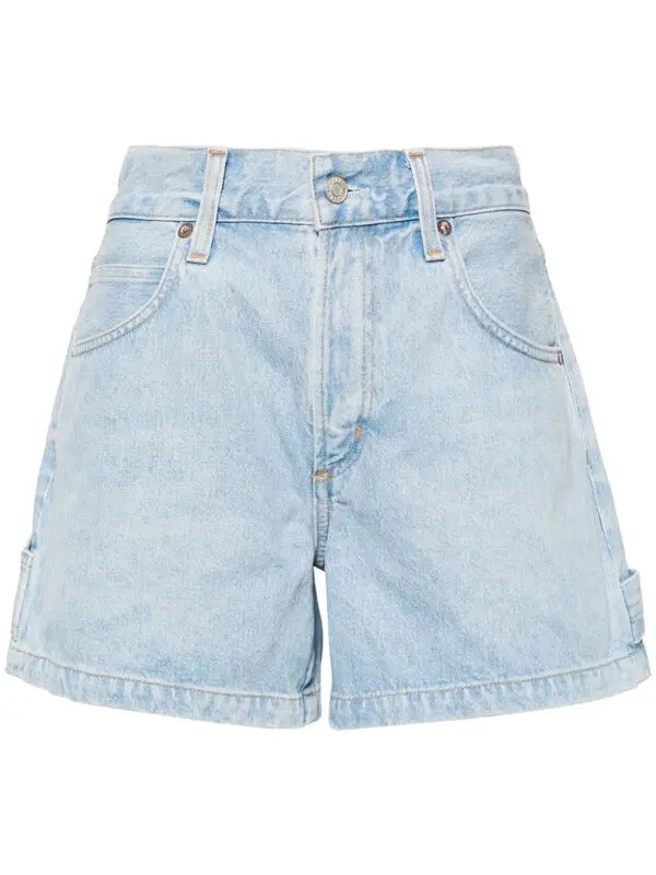 AGOLDE Magda Denim Shorts