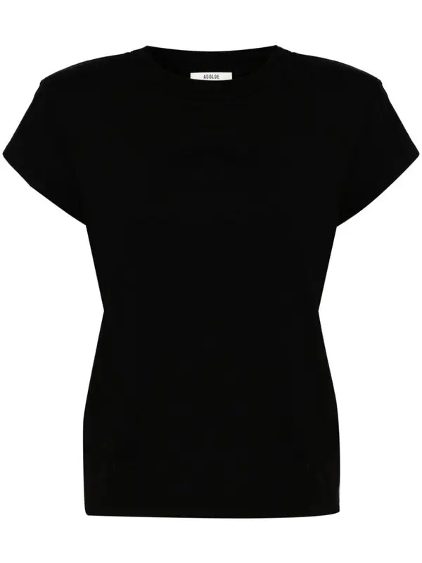 AGOLDE Bryce Cotton T-shirt - Black