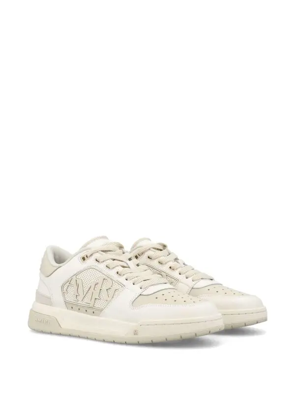 Amiri Classic Logo-appliqué Sneakers - White