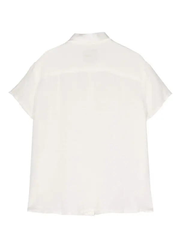 A.p.c. Short-sleeved Linen Shirt