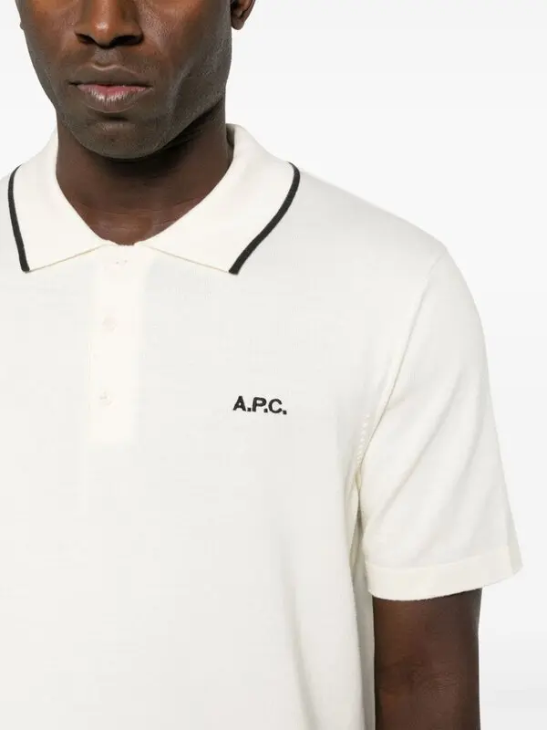 A.p.c. Flynn Cotton Polo Shirt