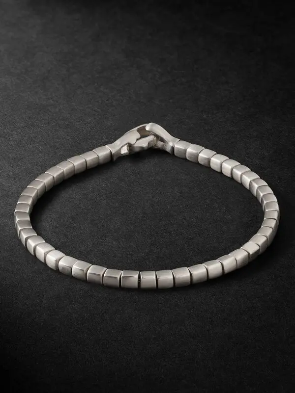 David Yurman Sterling Bead Bracelet - Silver
