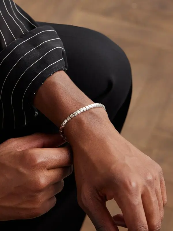 David Yurman Sterling Bead Bracelet