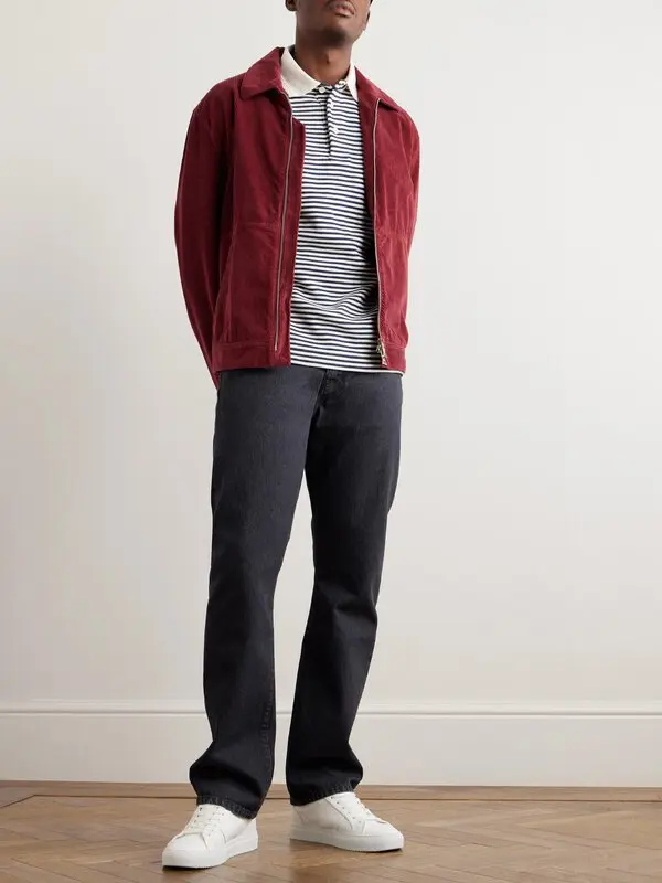Mr P. Straight-leg Organic Selvedge Jeans