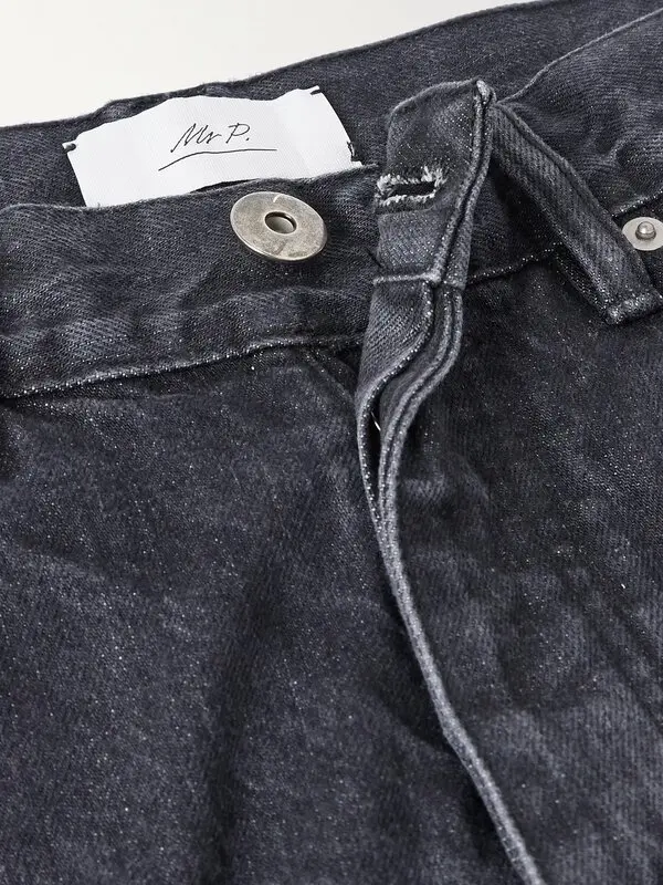 Mr P. Straight-leg Organic Selvedge Jeans