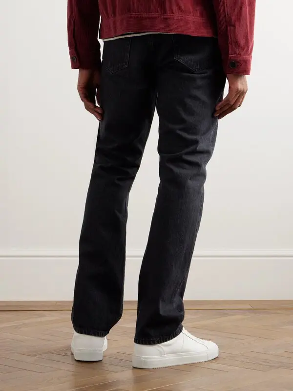 Mr P. Straight-leg Organic Selvedge Jeans