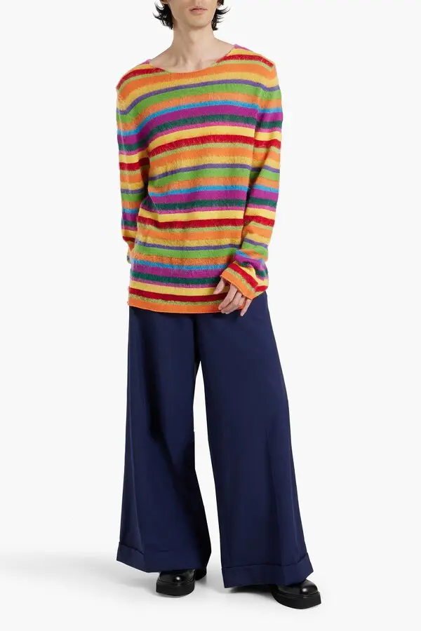 Marni Wide-leg Wool Trousers