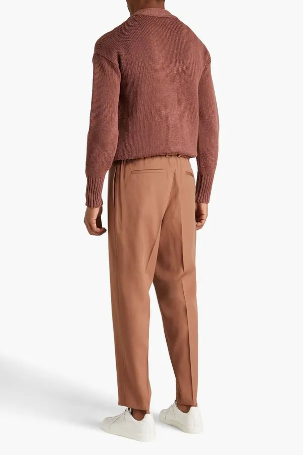 JIL SANDER Tapered Wooltwill Pants