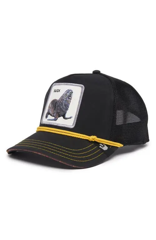 GOORIN BROS Seal Of Approval Trucker Cap - Black
