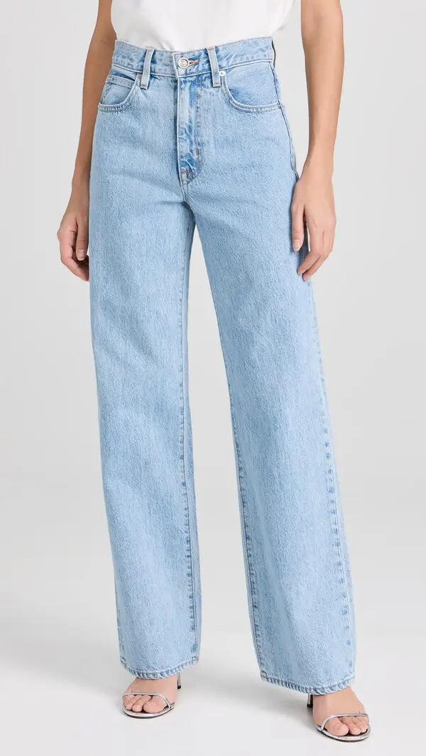 SLVRLAKE Grace Jeans - Powder Blue