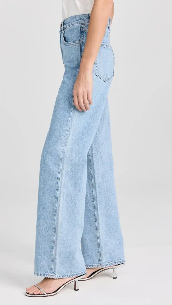 SLVRLAKE Grace Jeans - Powder Blue
