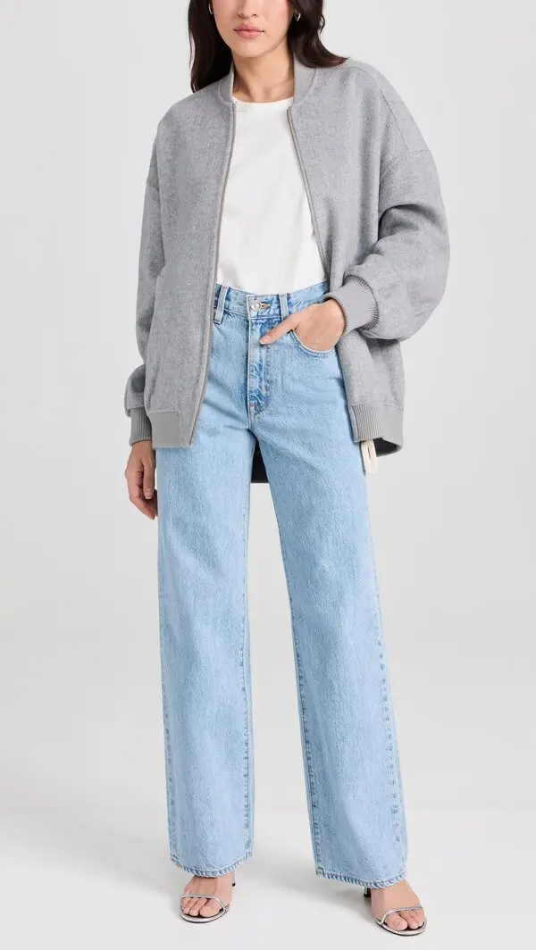 SLVRLAKE Grace Jeans - Powder Blue