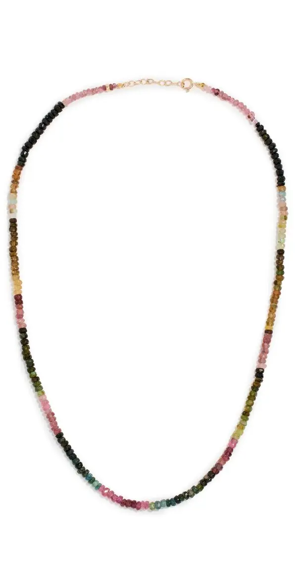 Jia Jia October Beaded Necklace - Tourmaline