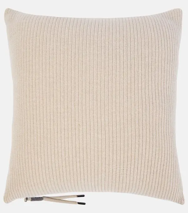 Brunello Cucinelli Cashmere Cushion - Brown
