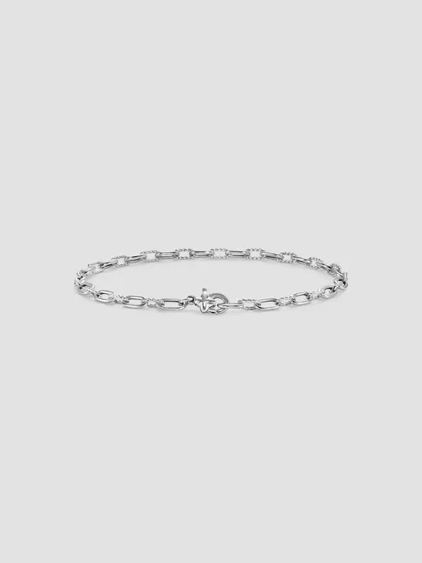 David Yurman Dy Madison Chain Bracelet In Sterling 3mm