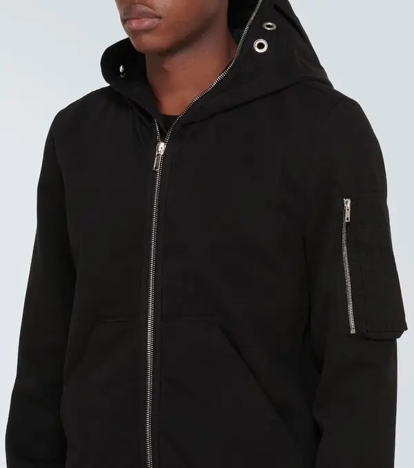 Rick Owens Cotton Bomber Jacket
