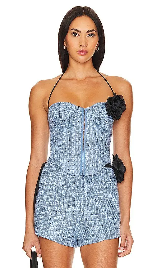 LOVERS AND FRIENDS Domino Bustier Top