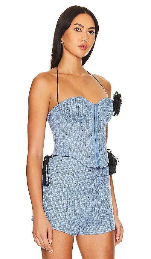 LOVERS AND FRIENDS Domino Bustier Top