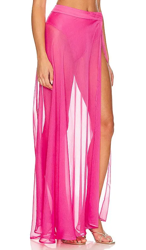 SHANI SHEMER Alaia Maxi Slit Skirt