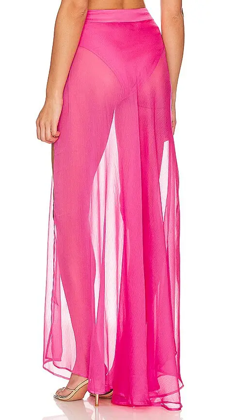 SHANI SHEMER Alaia Maxi Slit Skirt