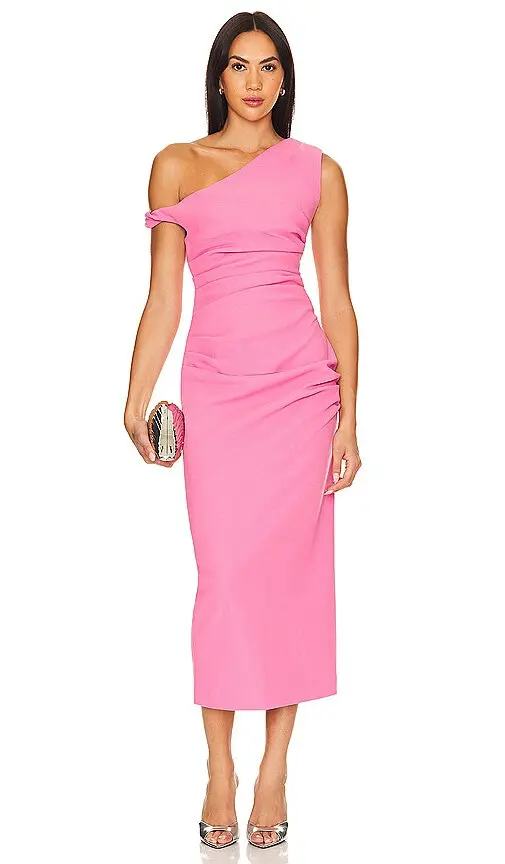Misha Collection Alaska Midi Dress - Tulip