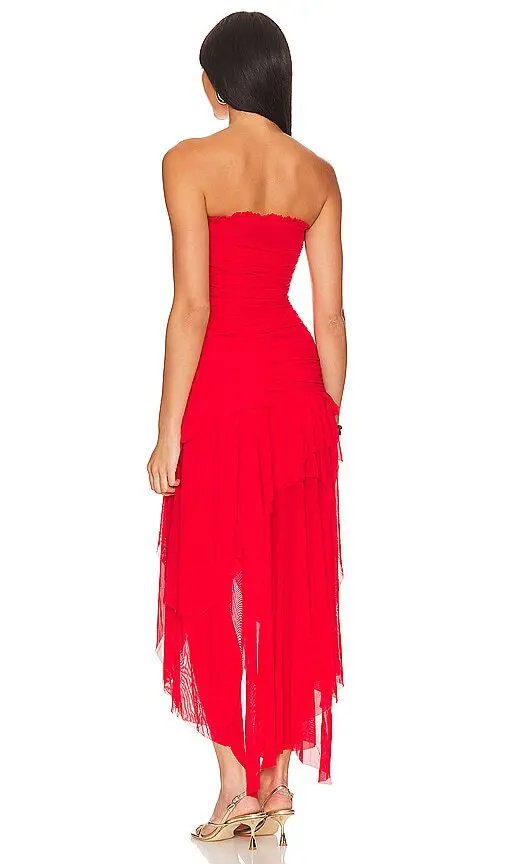 GUIZIO Lyla Twist Dress - Poppy