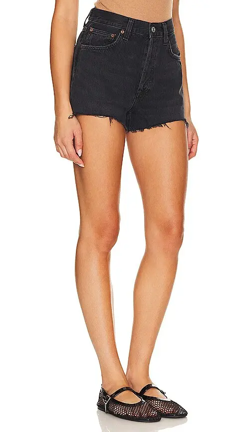 AGOLDE Mila Denim Short - Slow Burn