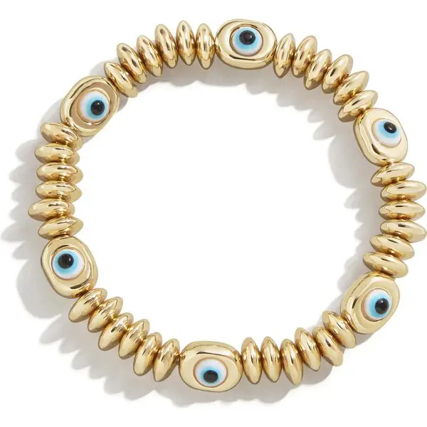 Baublebar Evil Eye Stretch Bracelet - Gold