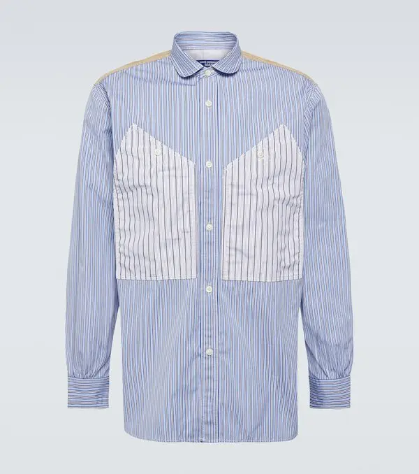 Junya Watanabe X Roy Lichtenstein Patchwork Cotton Shirt