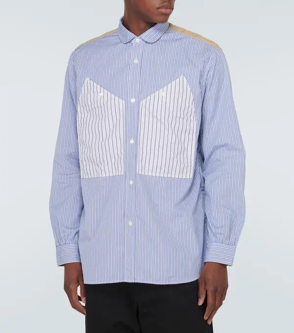 Junya Watanabe X Roy Lichtenstein Patchwork Cotton Shirt
