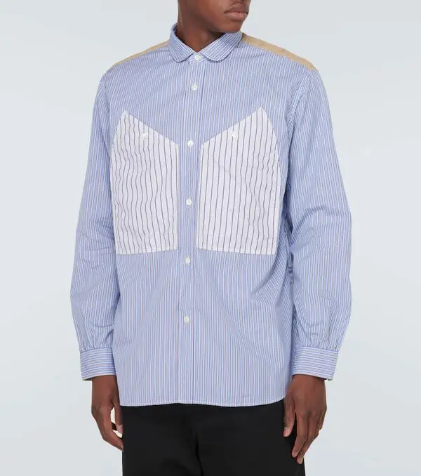 Junya Watanabe X Roy Lichtenstein Patchwork Cotton Shirt